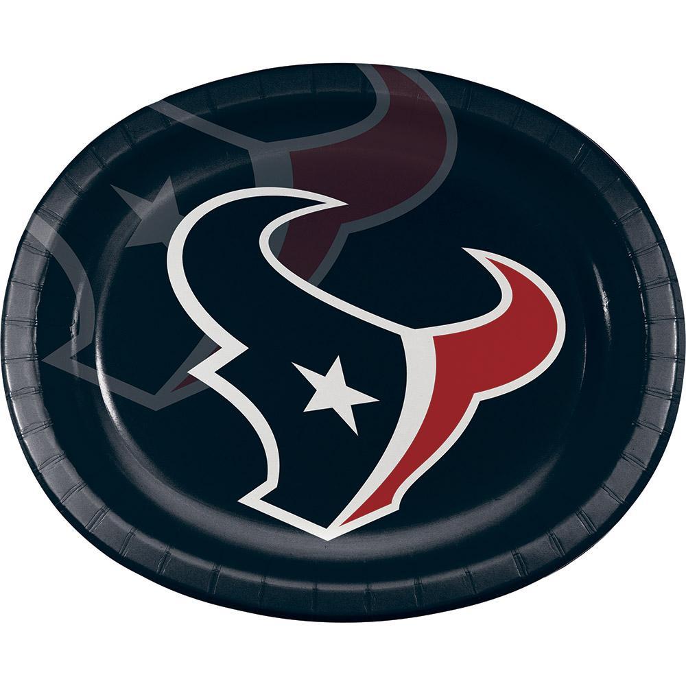 Bulk Houston Texans Paper Oval Platter 10" X 12" (96 per Case ...