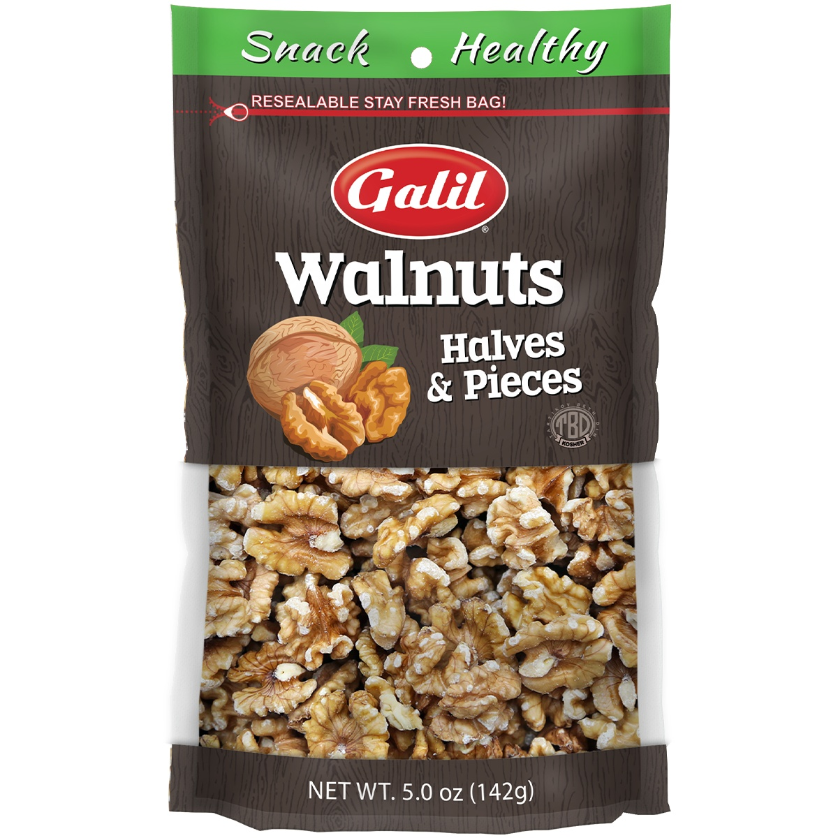 Walnuts | Raw Halves/Pieces | 5 oz | Galil — Specialty Food Source