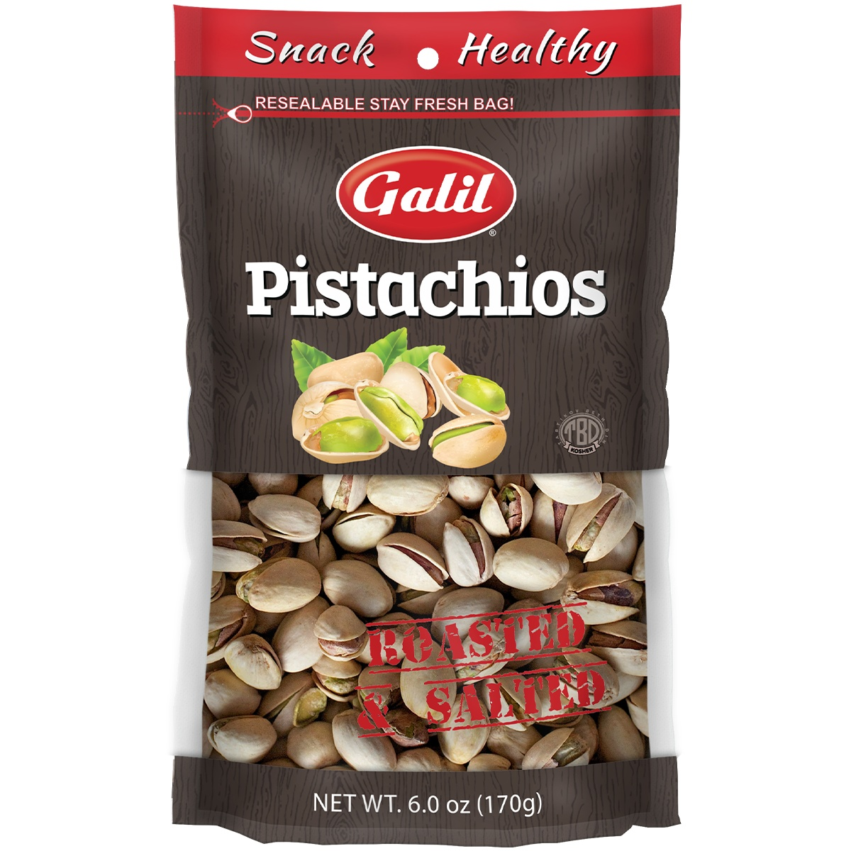 Roasted/Salted Pistachios, Galil — Specialty Food Source