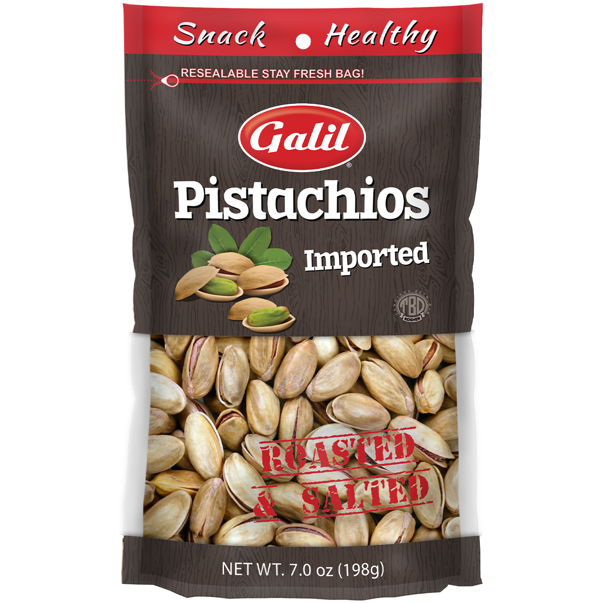 Imported Roasted/Salted Pistachios, Galil — Specialty Food Source