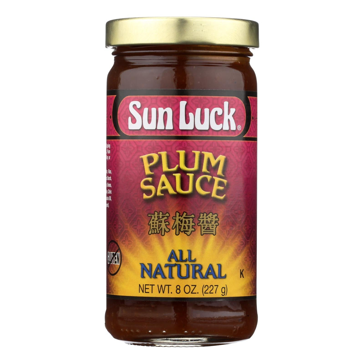 Sun Luck Plum Sauce, 12 Pack (8 Oz) — Specialty Food Source