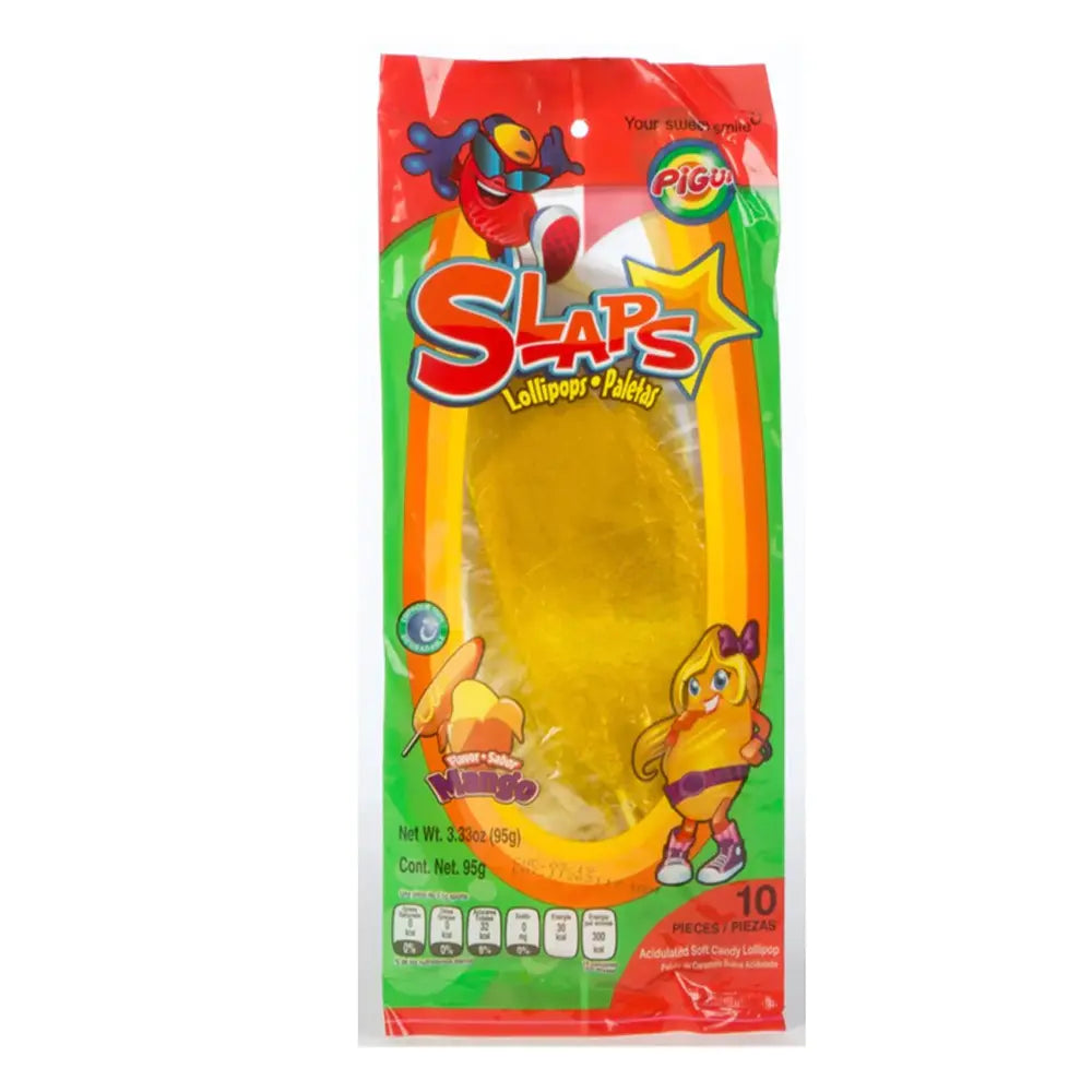 Pigui slaps Mango Lollipops 10 ct — Specialty Food Source