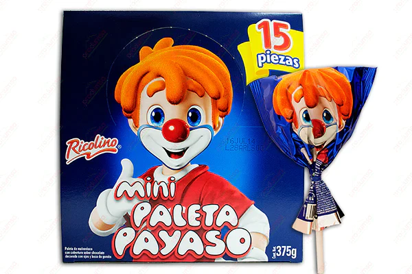 Paleta Payaso Mini 12x15ct .9 oz — Specialty Food Source