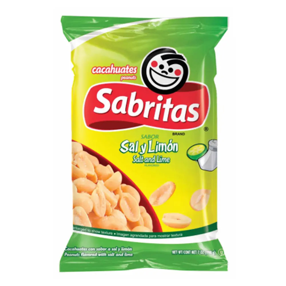 Sabritas Salt & Lemon Peanuts 7 oz — Specialty Food Source