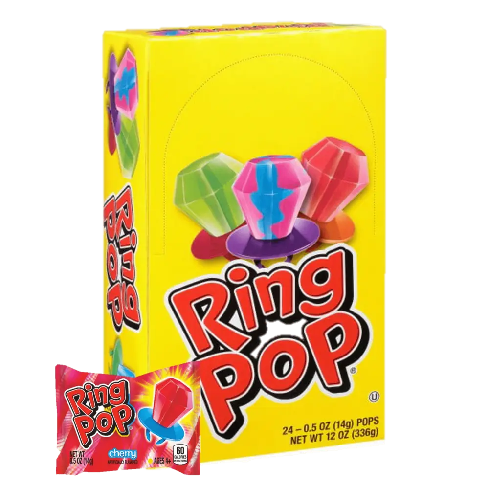 Ring Pops Fruit Hard Candy .5 oz — Specialty Food Source