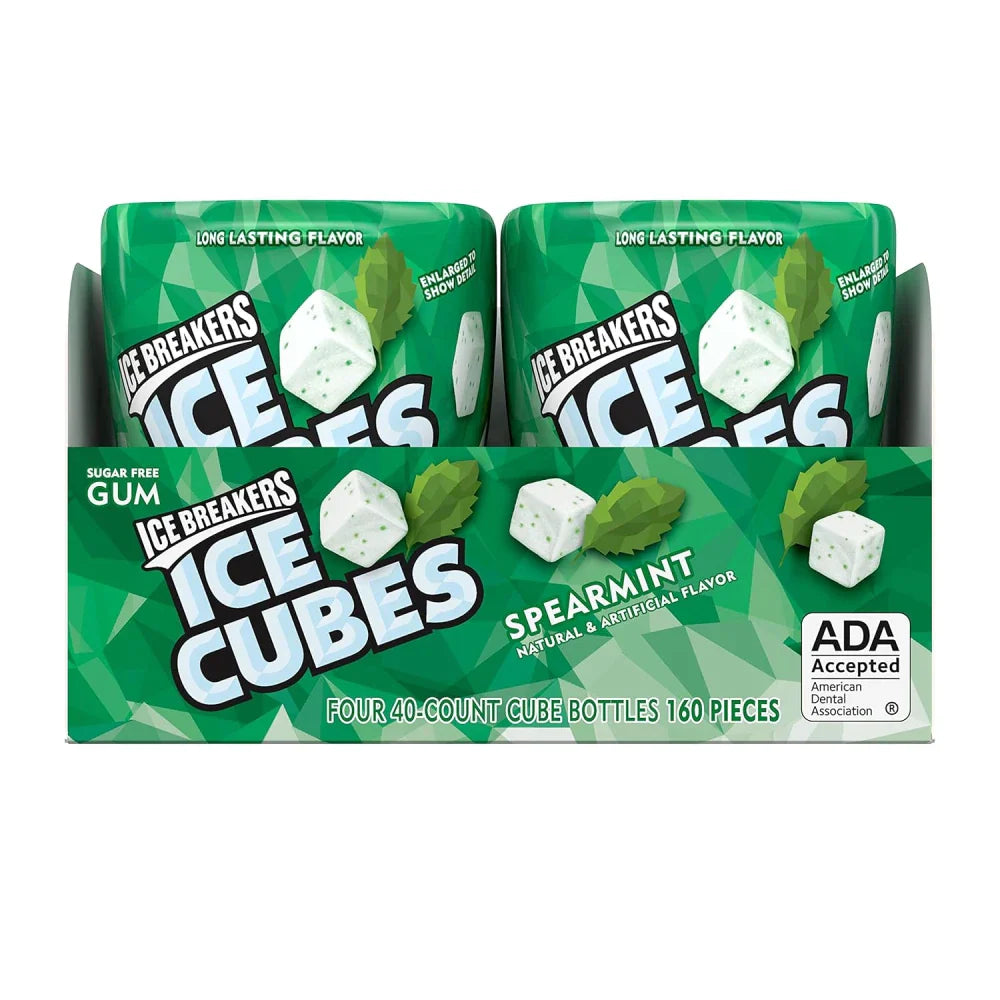 Ice Breakers Ice Cubes Spearmint - 40 pcs — Specialty Food Source