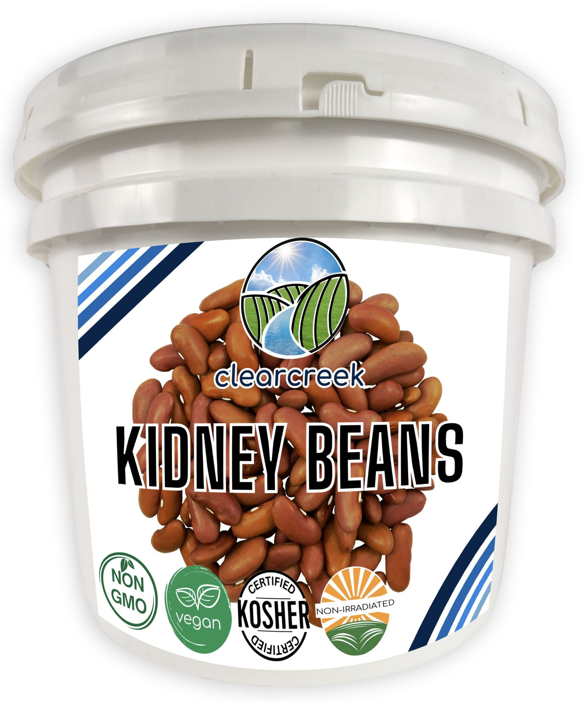 Kidney Beans | 25 LBS Bucket | Certified Glyphosate Residue Free ...