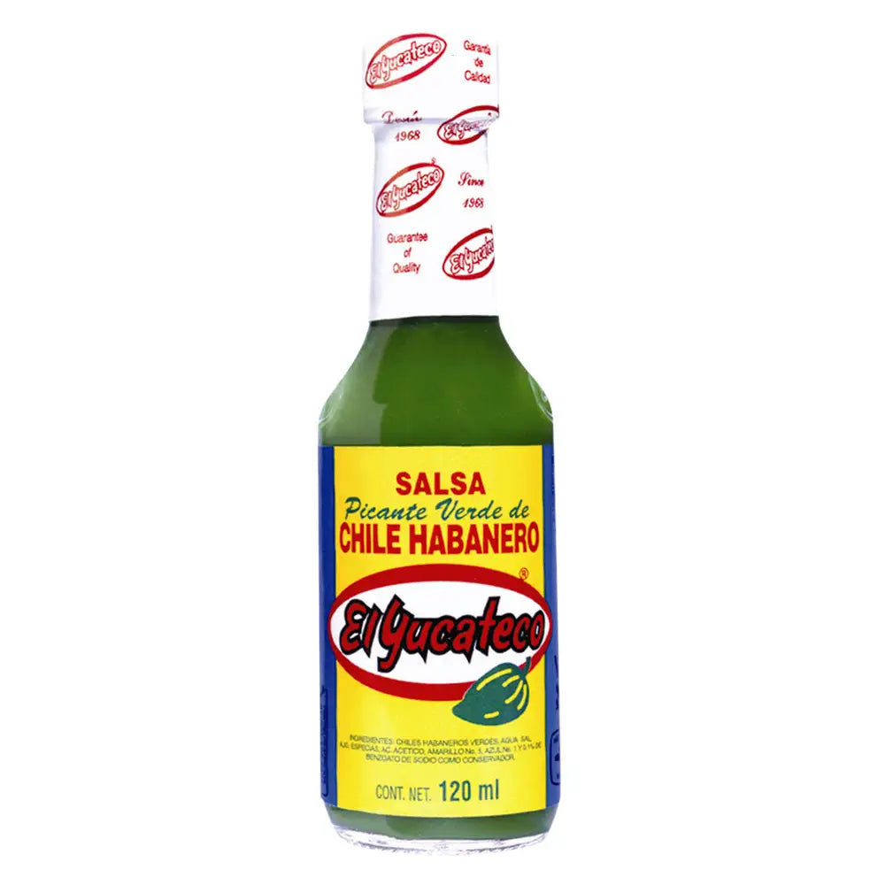 El Yucateco Habanero Green Hot Sauce 4 oz — Specialty Food Source