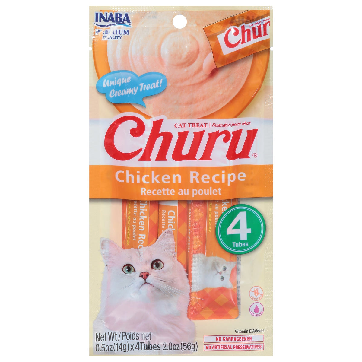 Inaba Churu Cat Puree Chicken Flavor - 2 Oz, 8-Pack — Specialty Food Source