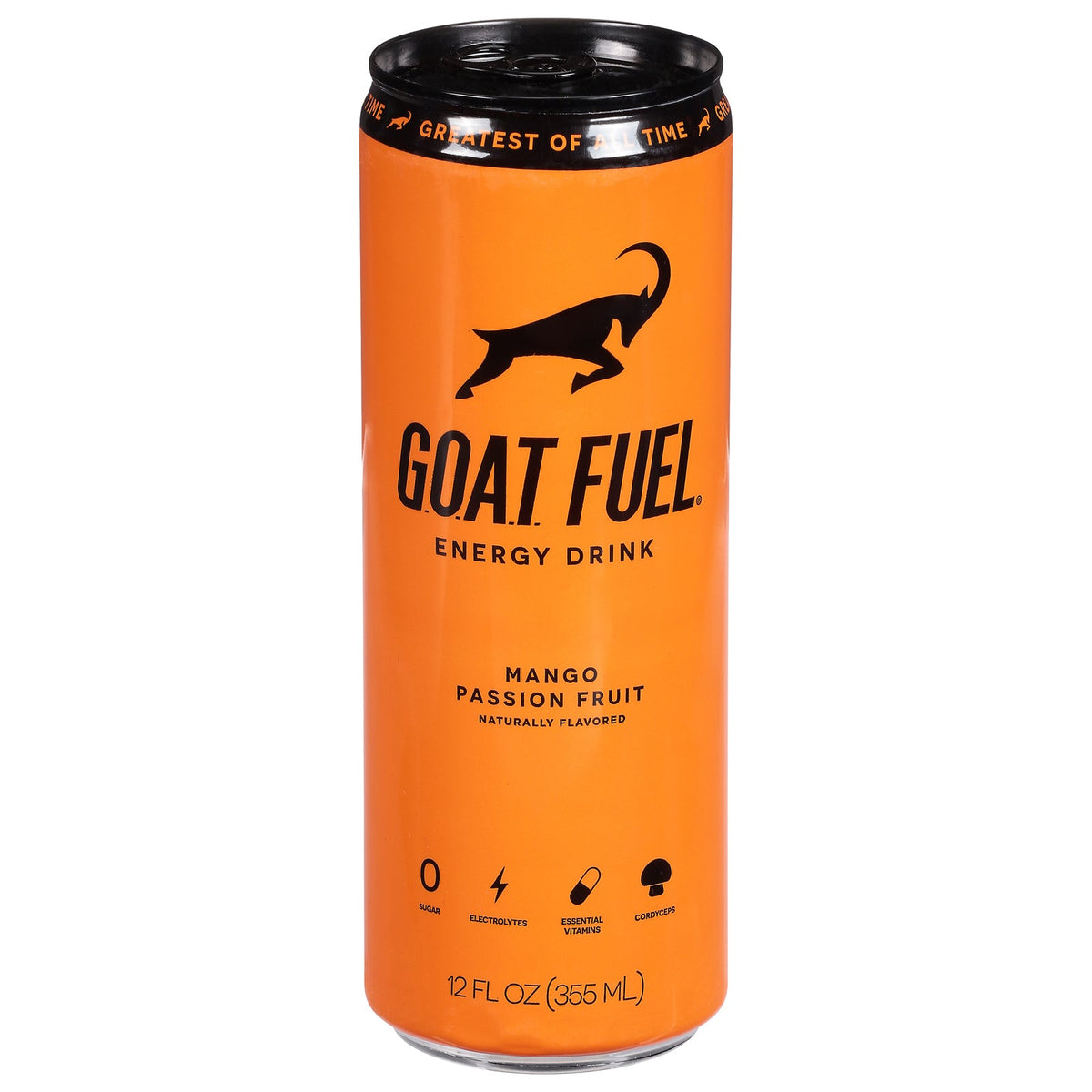 G.O.A.T. Fuel Mango Passionfruit Energy Drink - 12 x 12 fl oz Cans ...