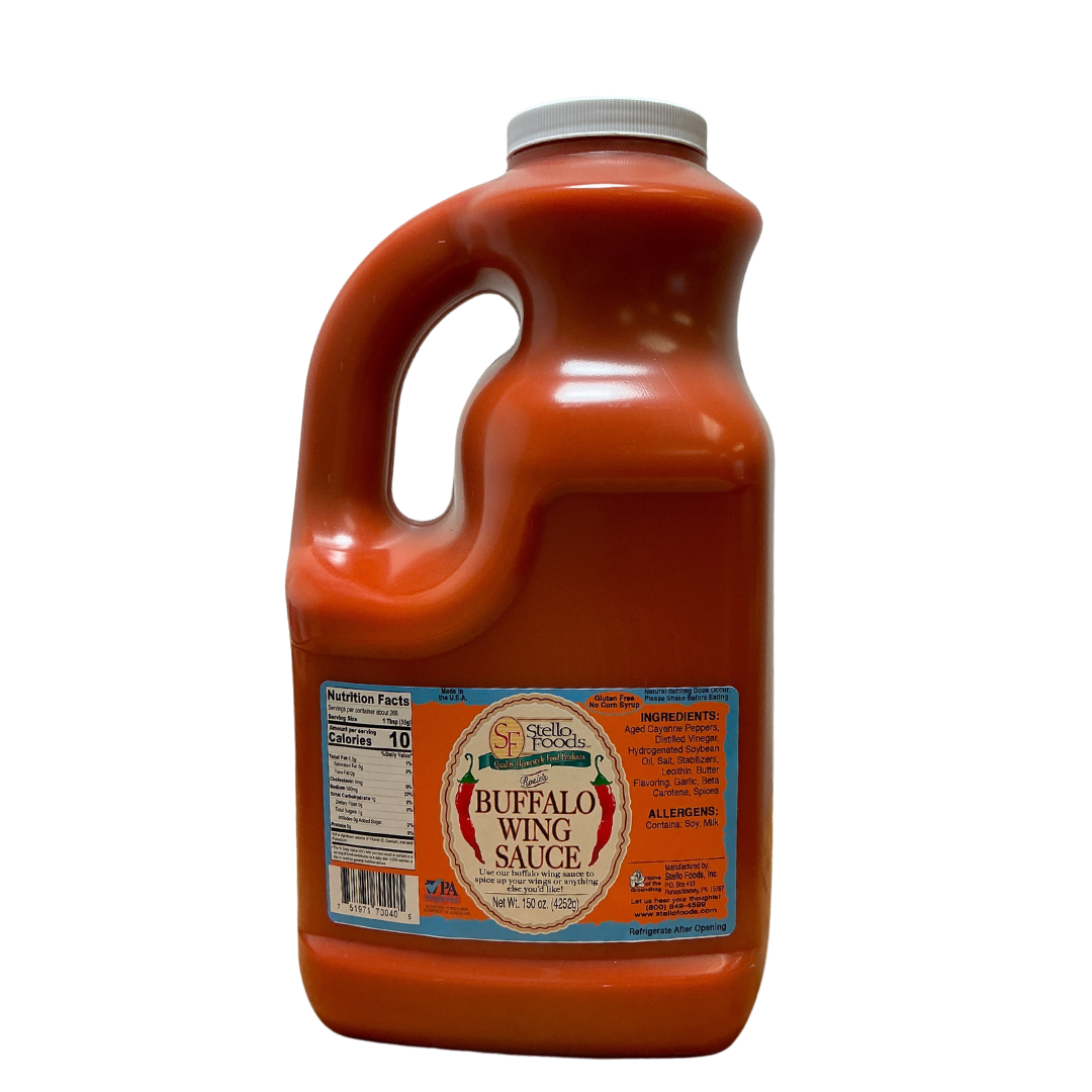 Stello Foods - Rosie's Buffalo Ranch Wing Sauce 150 oz — Specialty Food ...