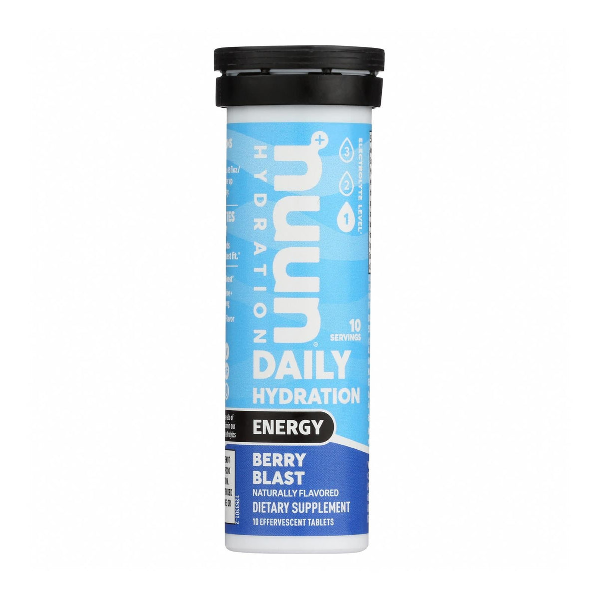 Nuun Hydration Energy Berry Blast Case of 80 Electrolyte Tablets ...