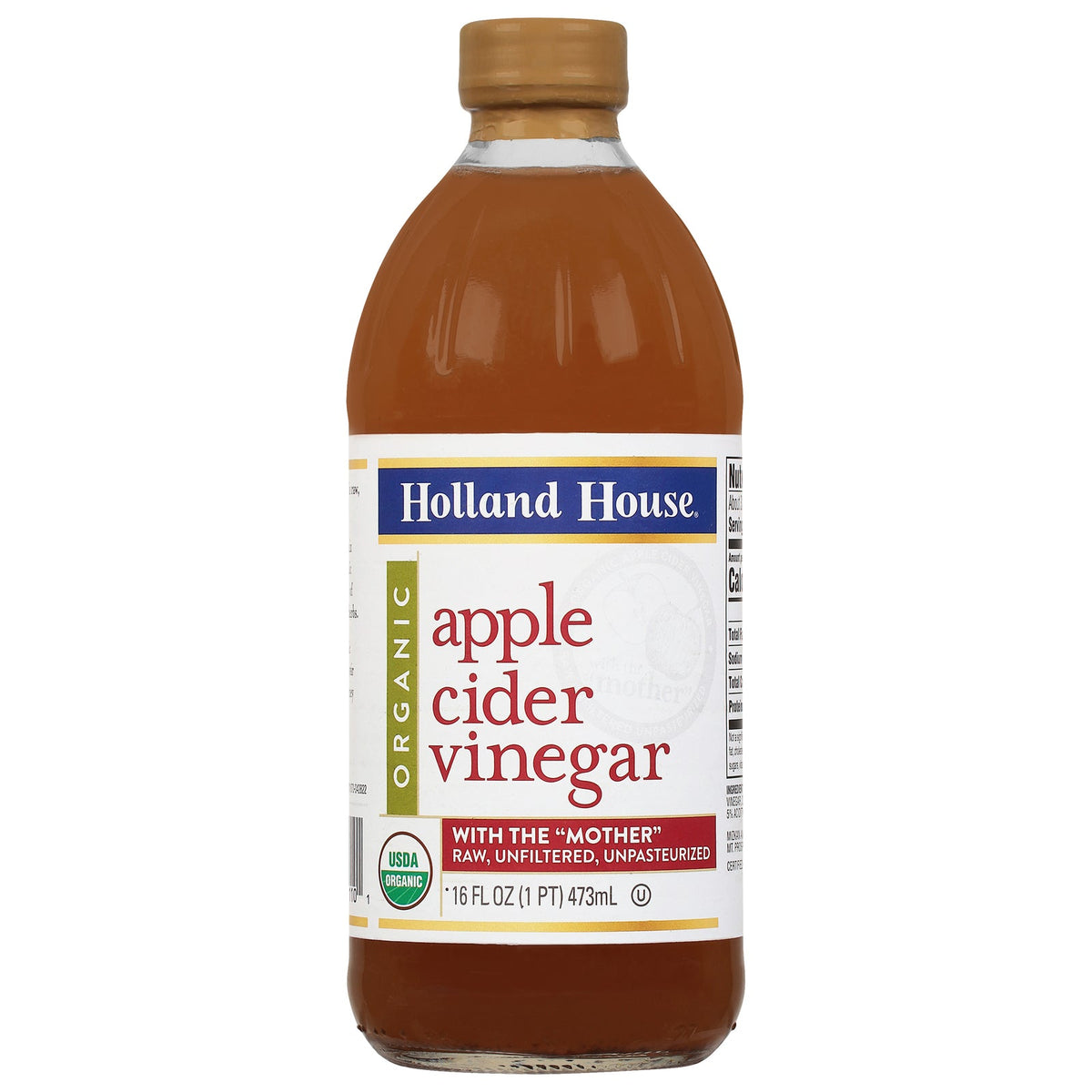 Holland House Apple Cider Vinegar - 16 Oz - Case of 6 — Specialty Food ...