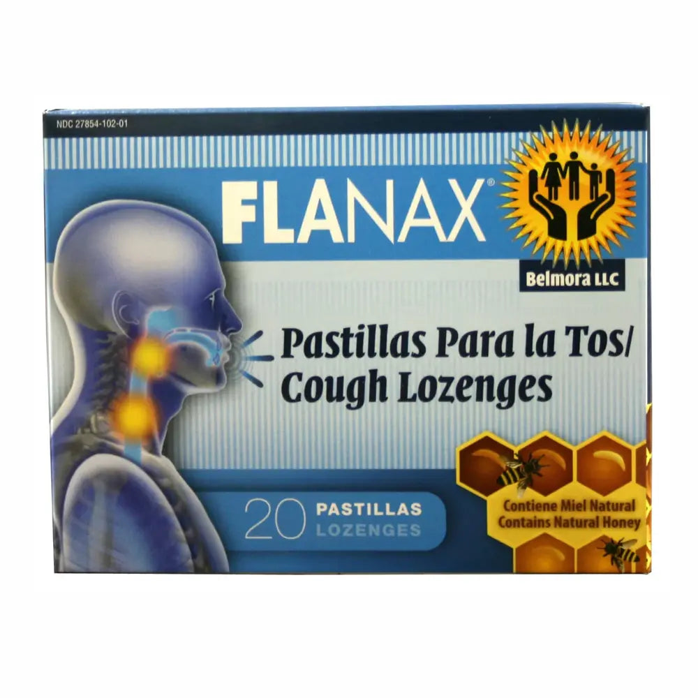 Flanax Cough Lozenges Drops 20 ct — Specialty Food Source