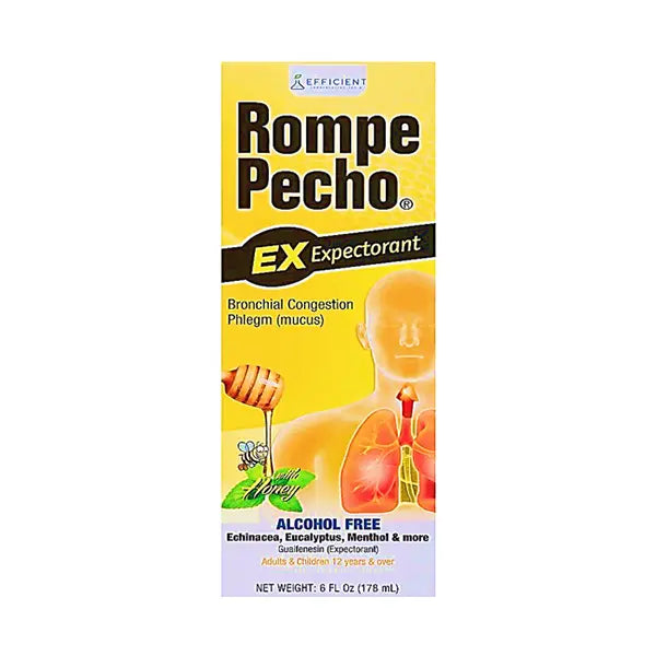 Rompe Pecho EX Congestion Con Miel 6 oz — Specialty Food Source