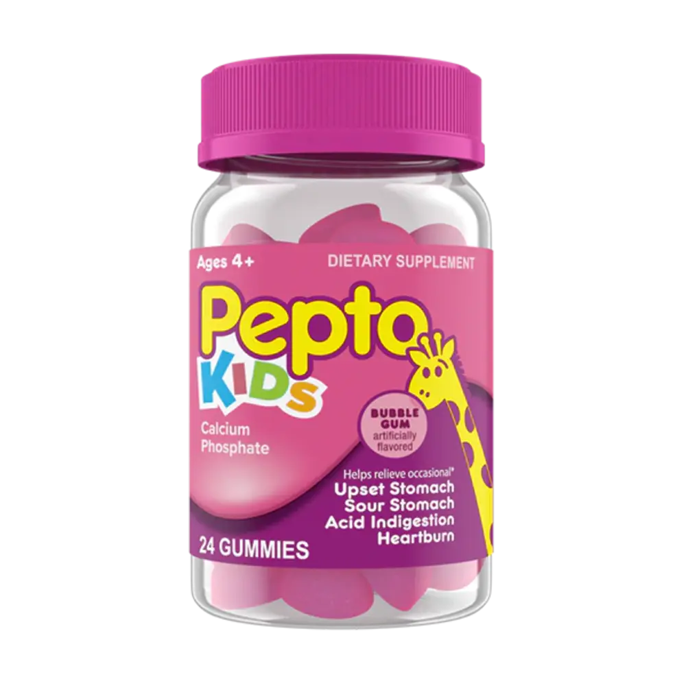Pepto Kids Gummies Bubble Gum Flavor 24 ct — Specialty Food Source