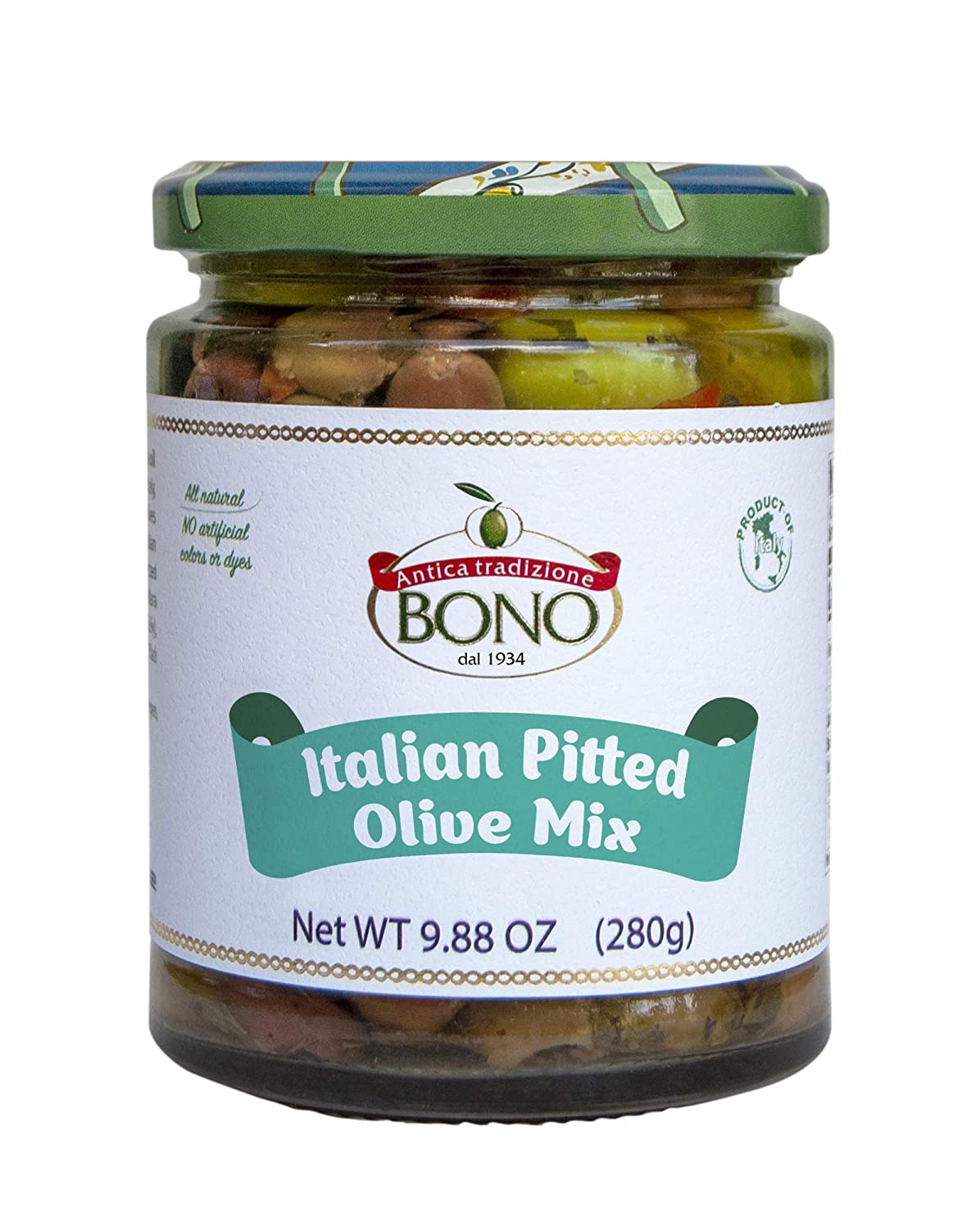 Bono Olive Mix Italian Pitted - Case of 6 - 9.88 oz — Specialty Food Source