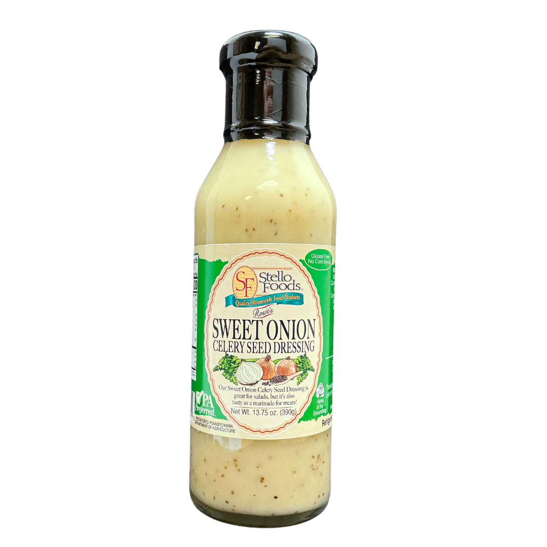 Stello Foods - Rosie's Sweet Onion Celery Seed Dressing 13.75 oz ...