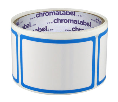2" x 3" Dry Erase Labels - Mini Removable Whiteboard Stickers: 50/Roll ...