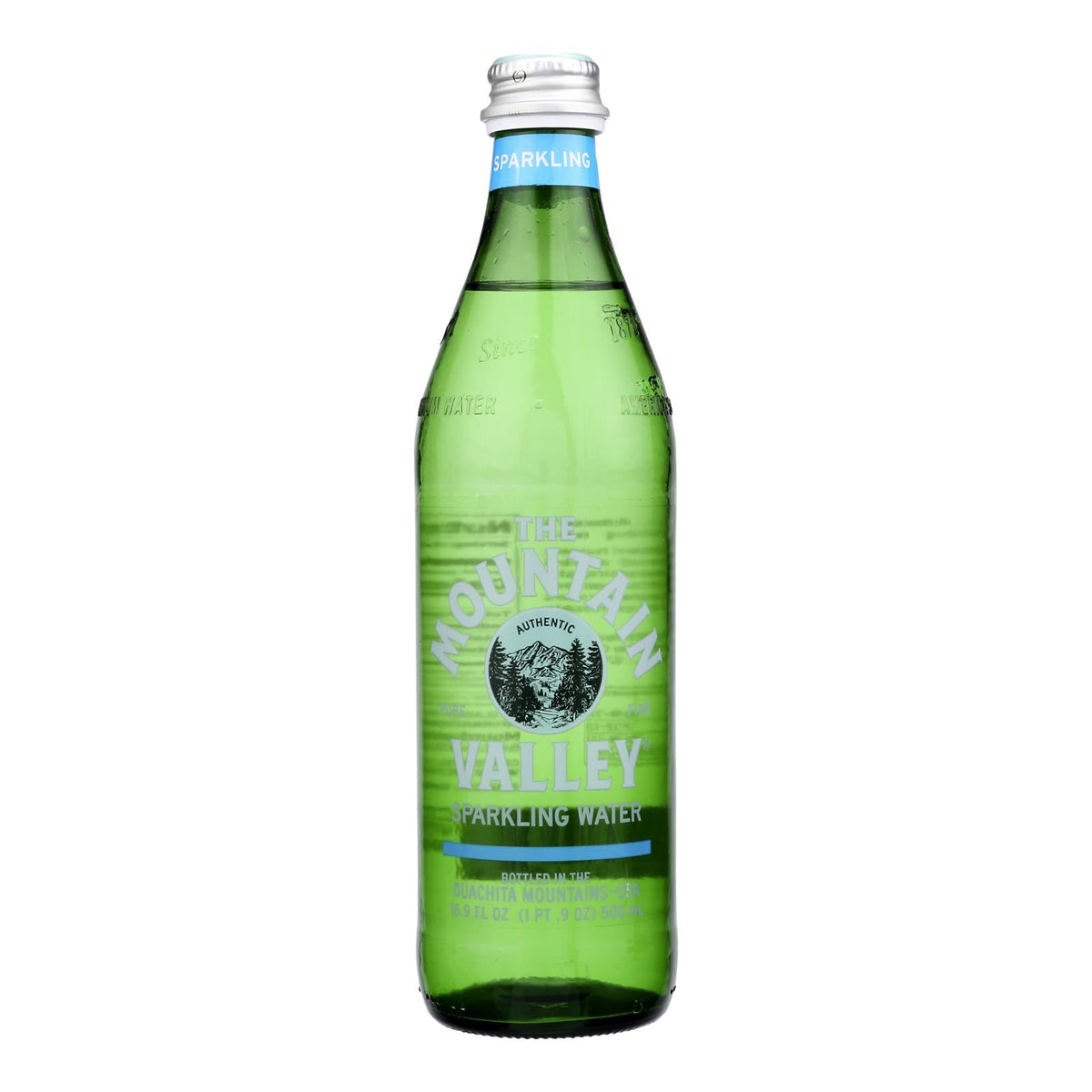 Mountain Valley Spring Sparkling Water, 16.9 fl oz (Case of 12) - Natu ...