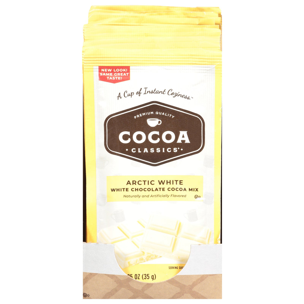 Cocoa Classics Arctic White Hot Cocoa Packets - 1.25 oz - 12 Count ...