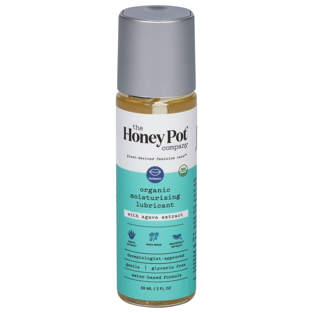 The Honey Pot Agave Personal Lubricant - 2 fl oz - Moisturizing & Natu ...