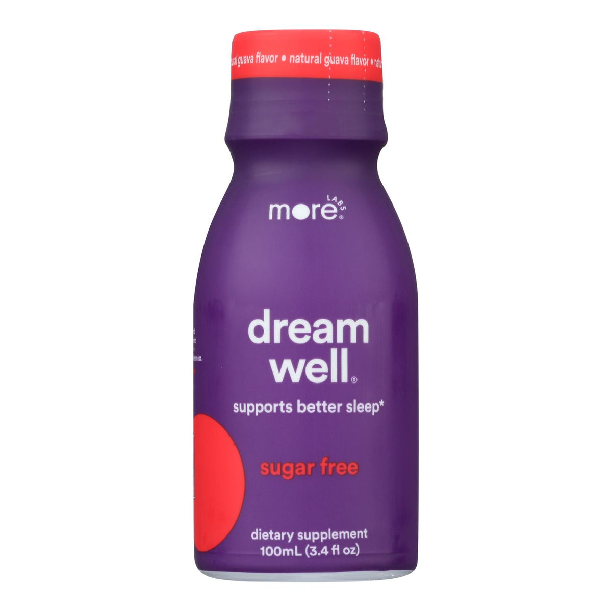 More Labs Dream Well Sleep Shot - Guava Flavor - 6 x 3.4 fl oz ...