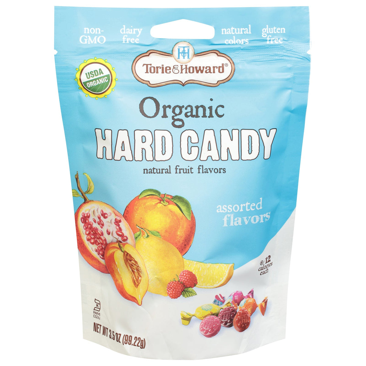 Torie & Howard Organic Assorted Hard Candy, 6-Pack - 3.5 Oz Each ...
