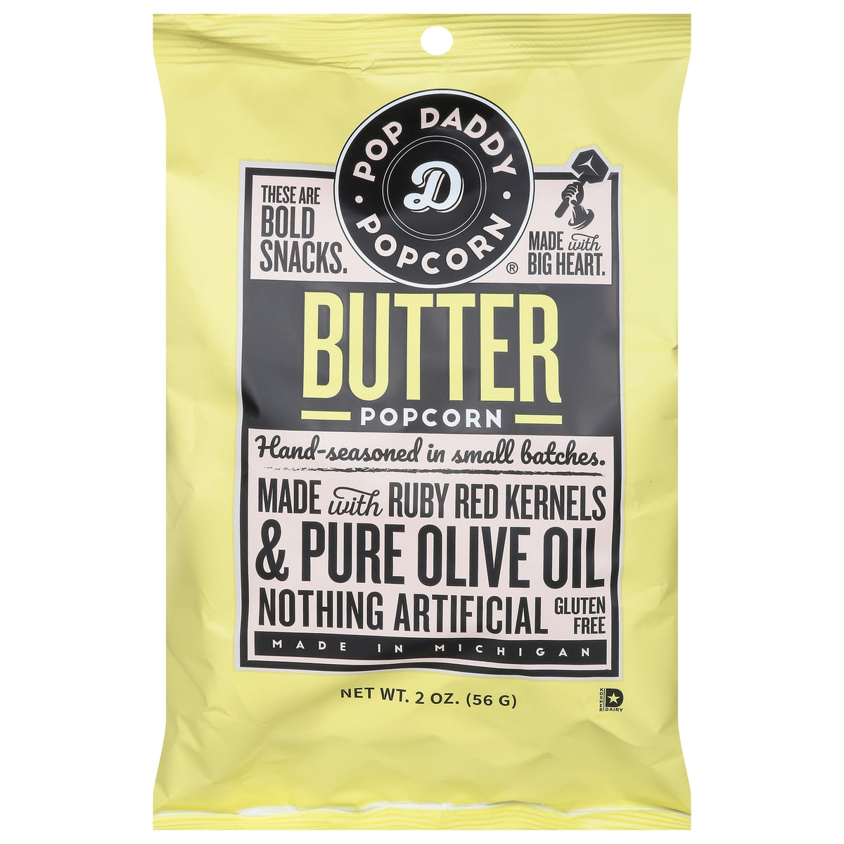 Pop Daddy Popcorn Butter, 15 x 2 oz Bags — Specialty Food Source