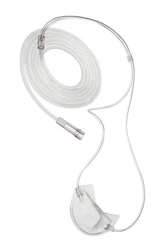 Biflo Nasal Mask for Oxygen Therapy with 7 ft Tubing - Comfortable Adu ...