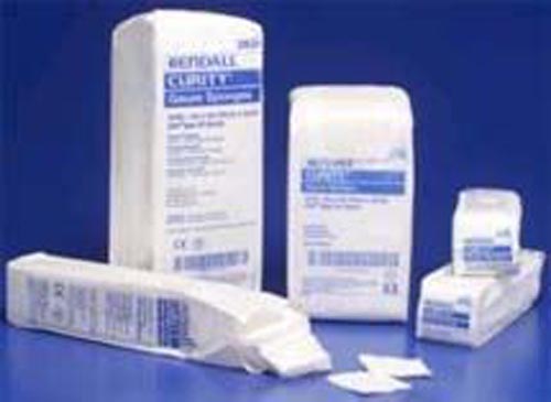 Curity 4x4 Gauze Sponges - 8 Ply Non-Sterile Wound Dressing - Box of 2 ...
