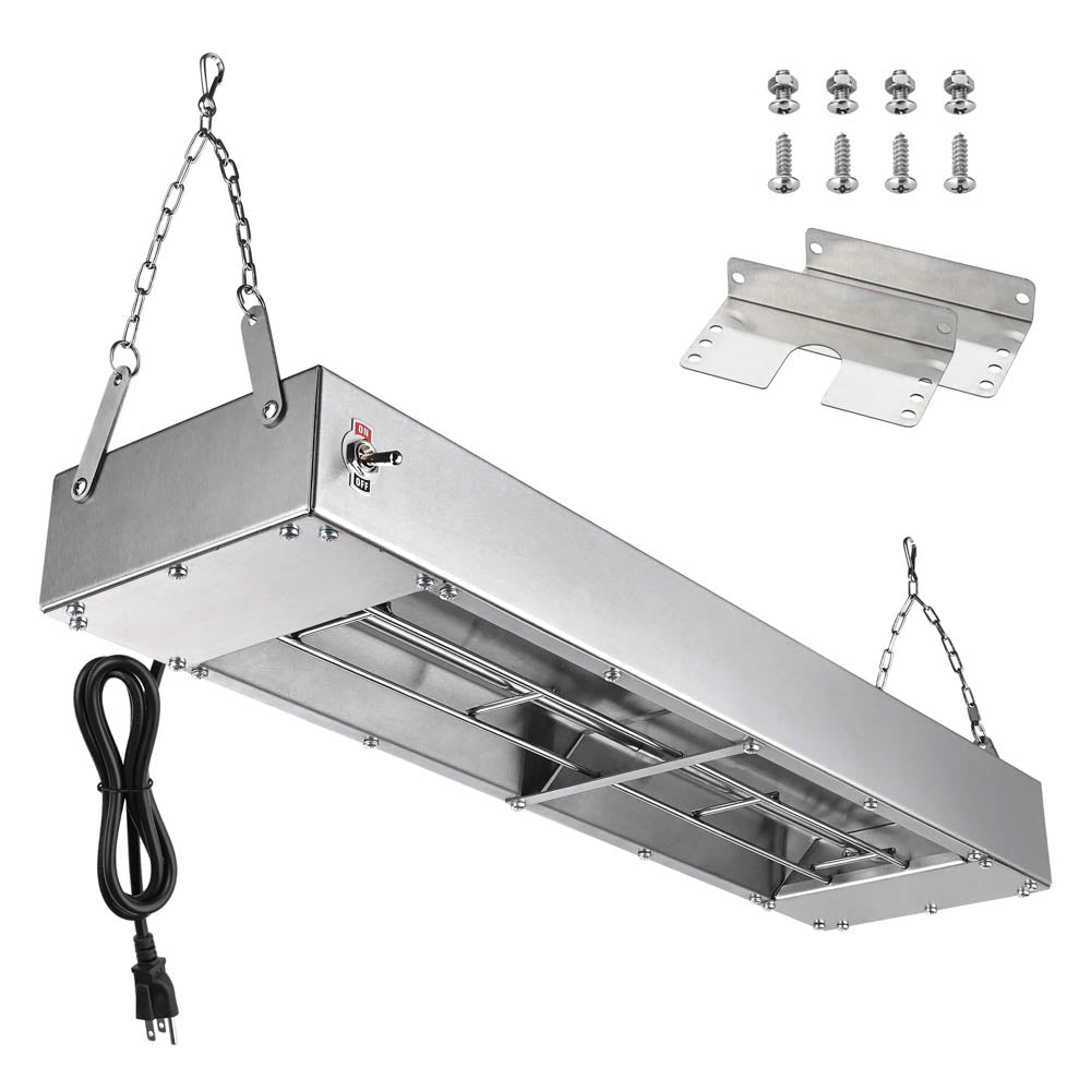 Yescom Food Warmer Overhead Heater 24 in. 900W — Specialty Food Source