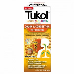 Tukol Syrup Honey Children Cough & Congestion 4 oz — Specialty Food Source