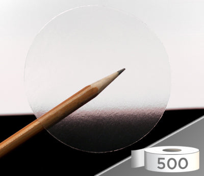 3" Crystal Clear Wafer Seals: 500/Roll — Specialty Food Source