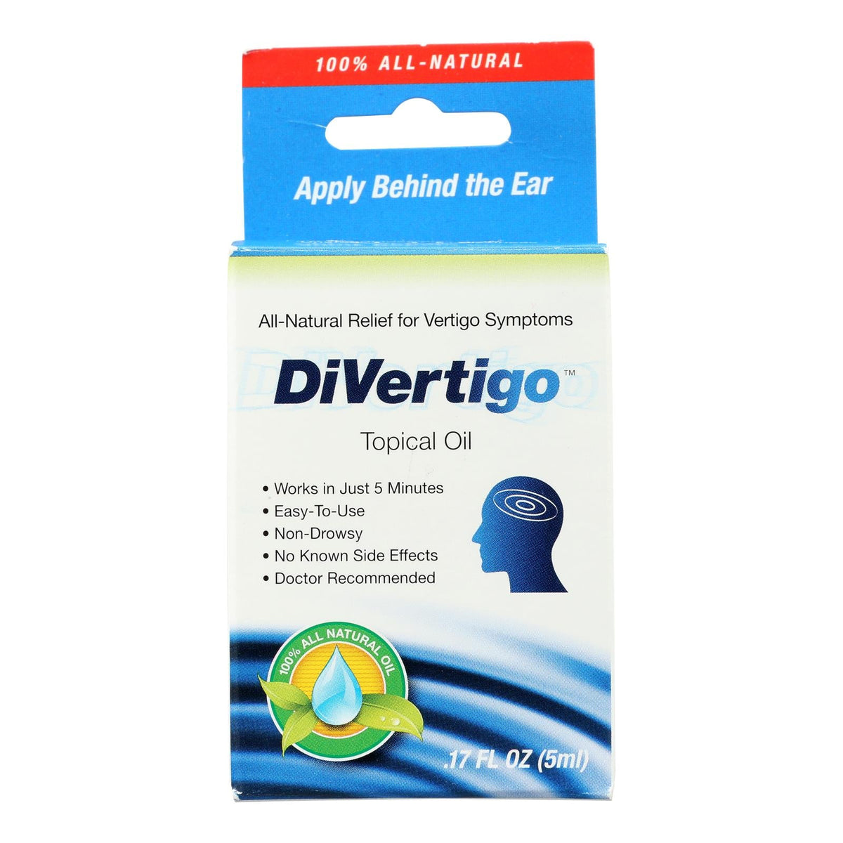 DiVertigo - Essential Topical Oil Blend for Vertigo & Dizziness Relief ...
