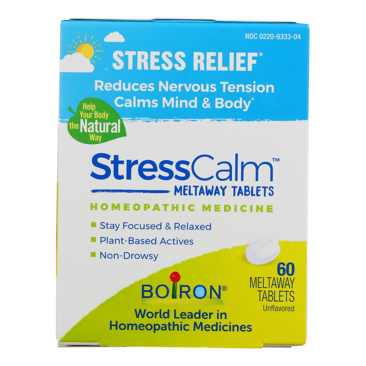 Boiron Stress Relief and Calm Tablets, Pack of 60 — Specialty Food Source