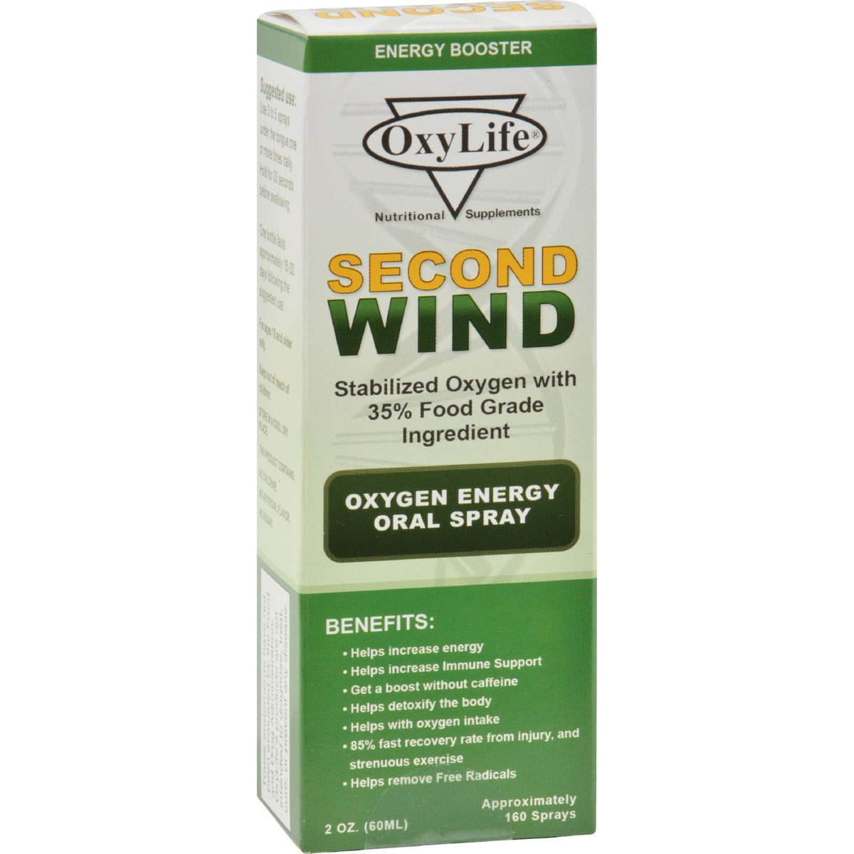 Oxylife Second Wind Oxygen Nasal Cannula, 2 Oz. — Specialty Food Source