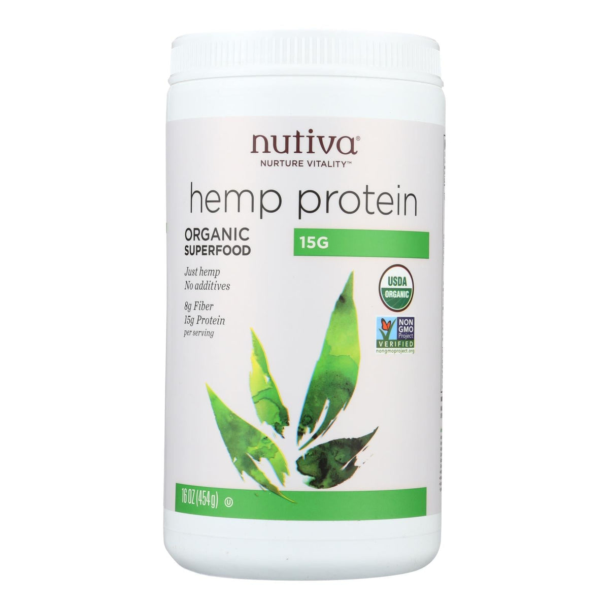 Nutiva Organic Hemp Protein Powder, 16 Oz — Specialty Food Source