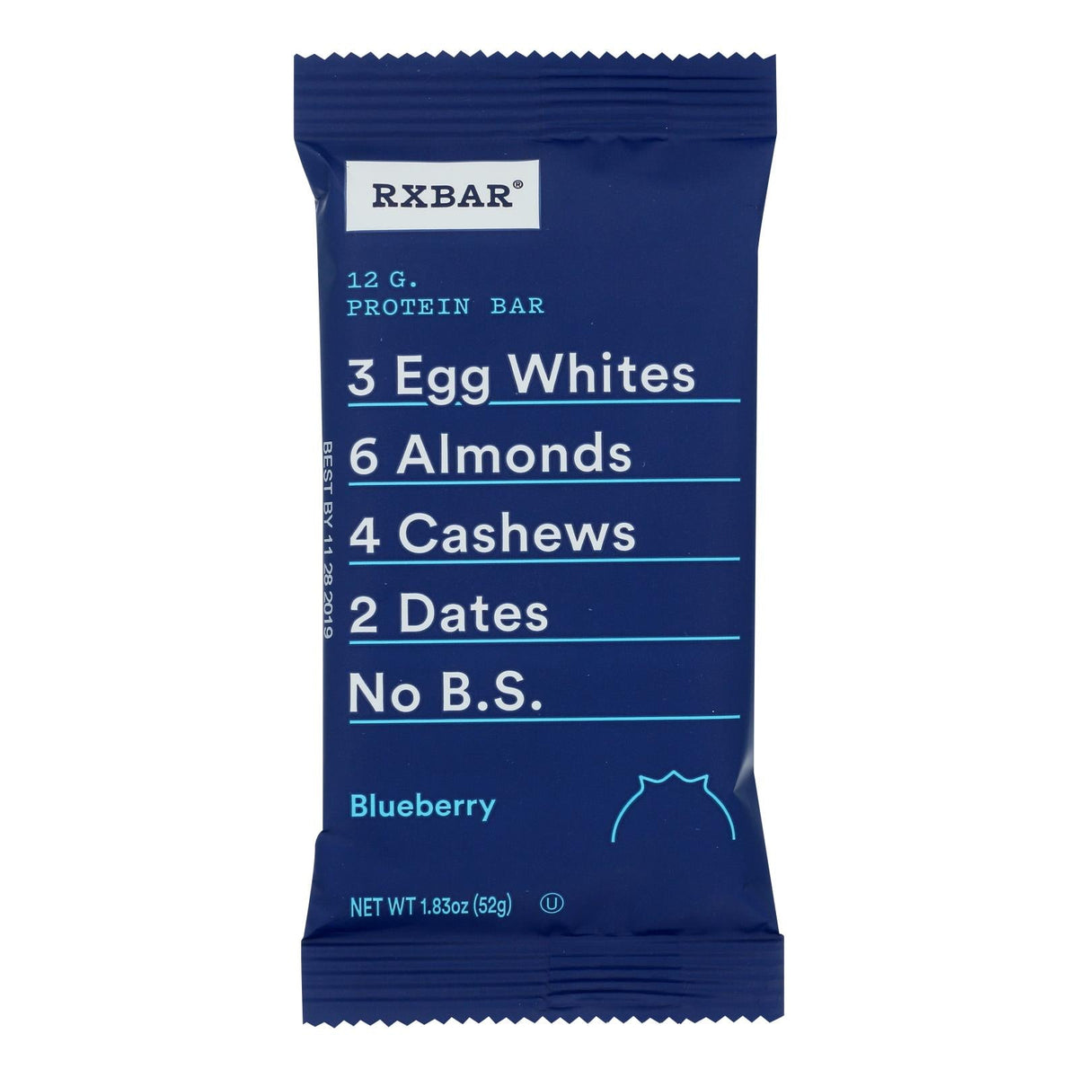 Rxbar Blueberry Protein Bar - 1.83 Oz. Case of 12 — Specialty Food Source