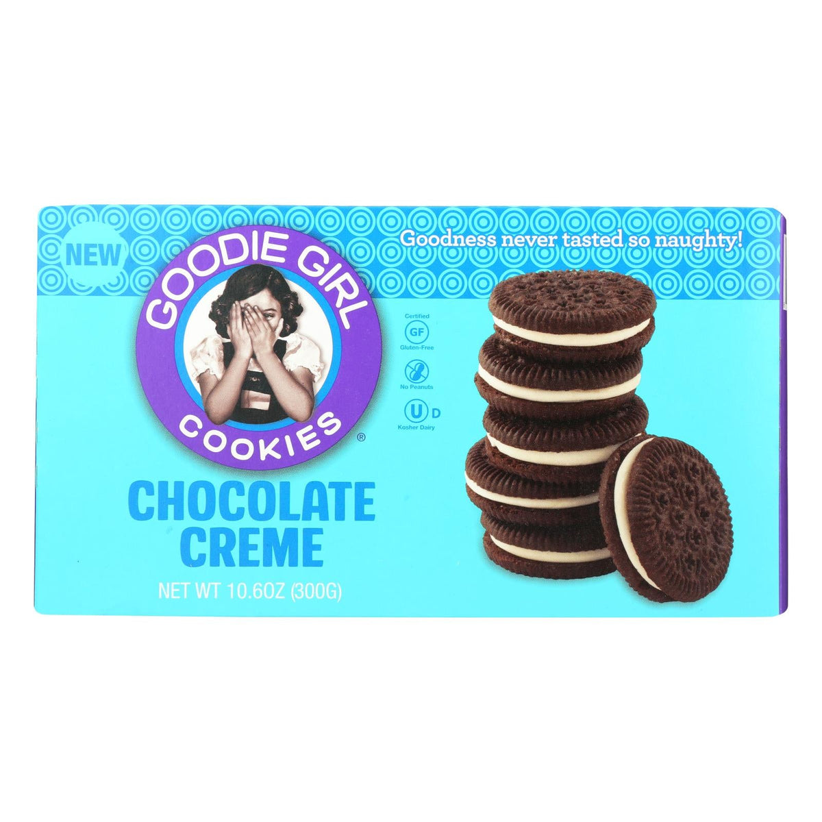 Goodie Girl Chocolate Creme Sandwich Cookies (Pack of 6 - 10.6 Oz ...