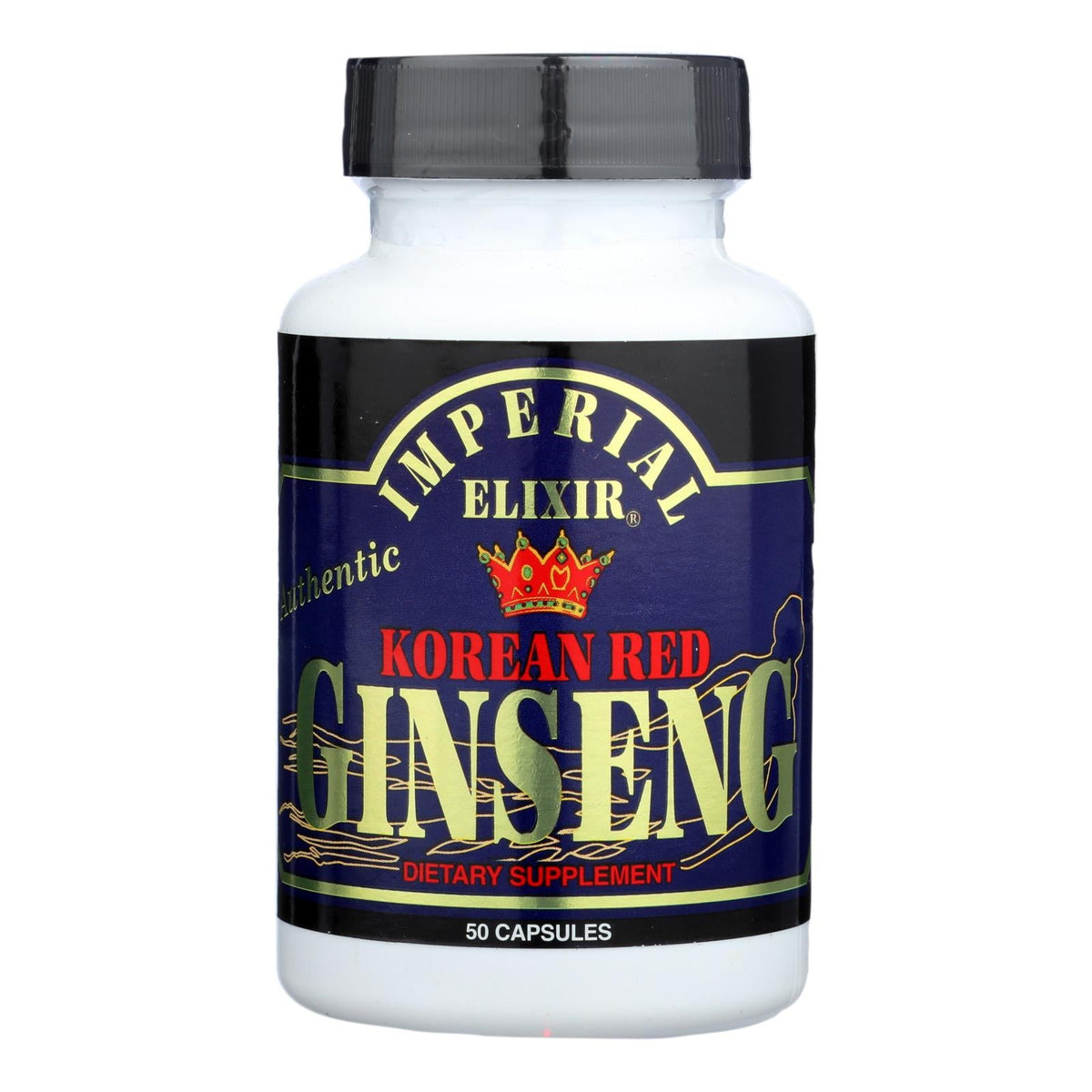 Imperial Elixir Korean Red Ginseng Extract, 50 Capsules — Specialty ...