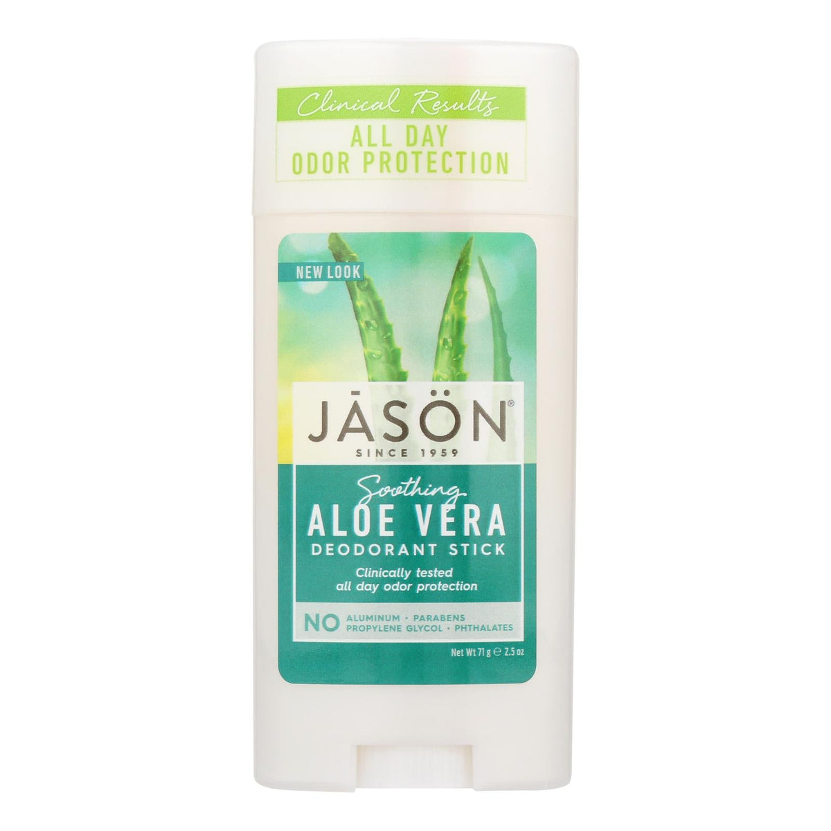 Jason Natural Aloe Vera Deodorant Stick (2.5 Oz., Pack of 2 ...