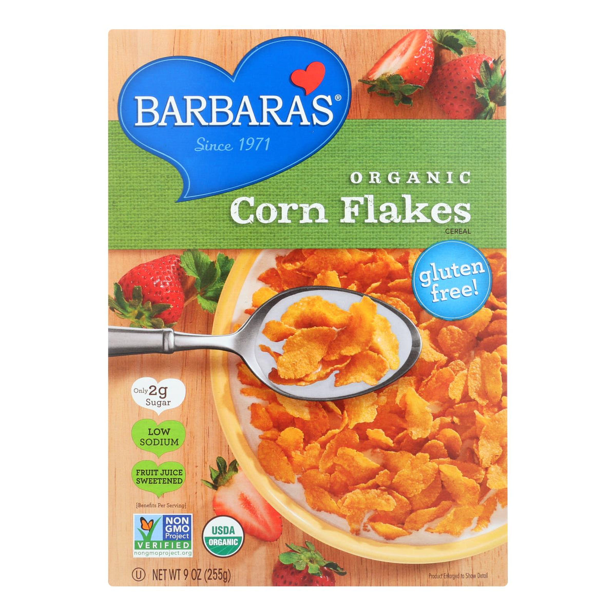 Barbara's Bakery Gluten-Free Corn Flakes (Pack of 10 - 9 oz ...
