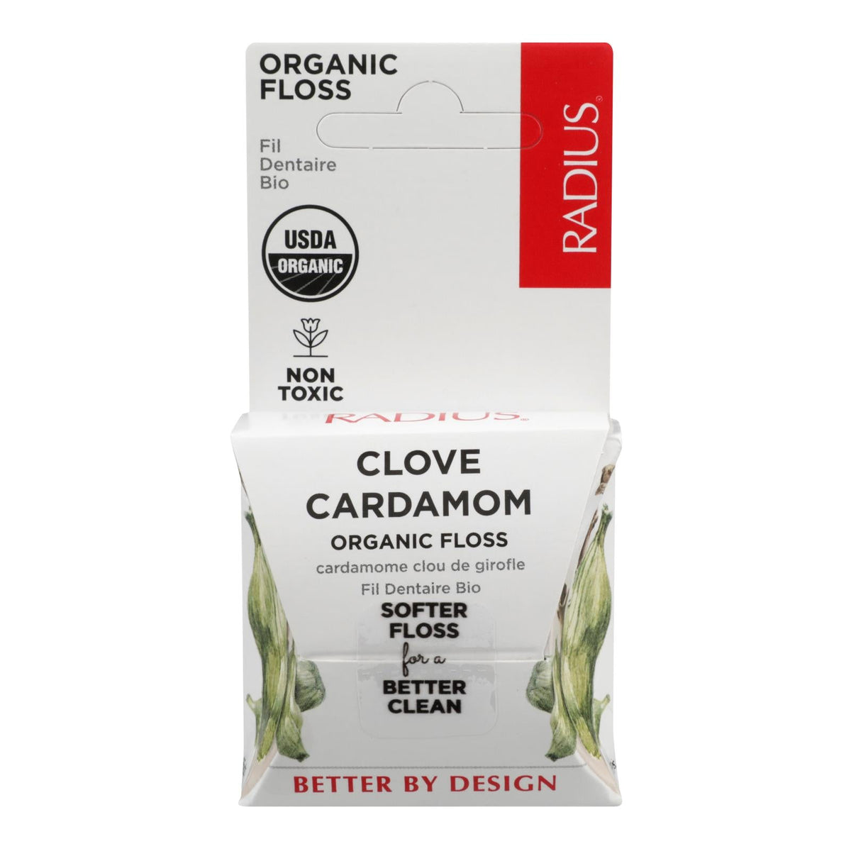 Radius Floss Clove Carom, 6 Pack 55 Yards — Specialty Food Source