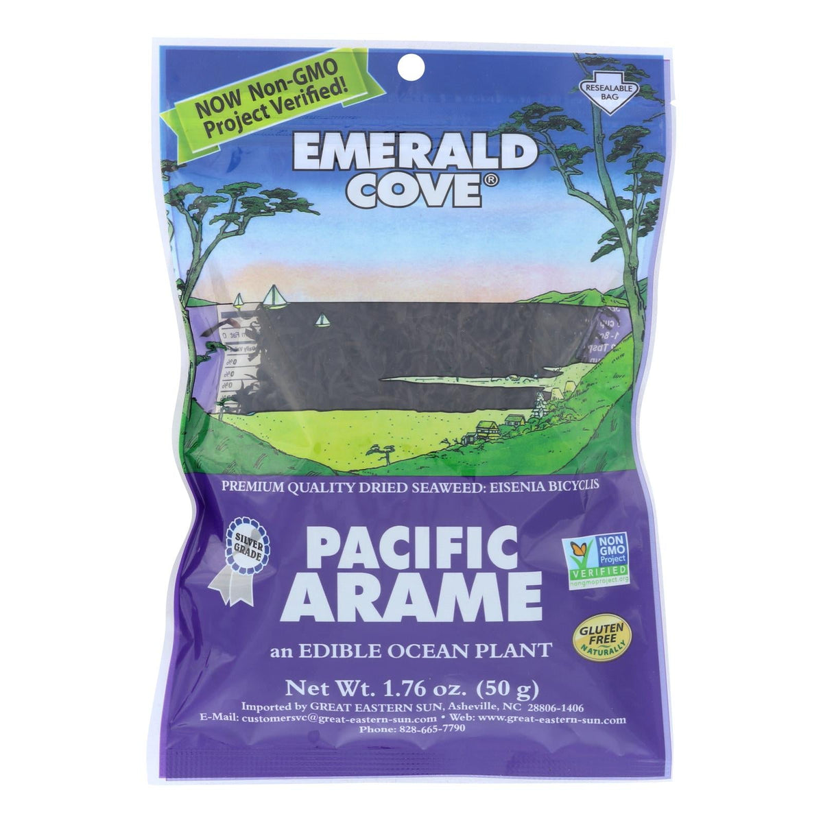 Emerald Cove Pacific Arame Sea Vegetables (Pack of 6) - Premium Silver ...