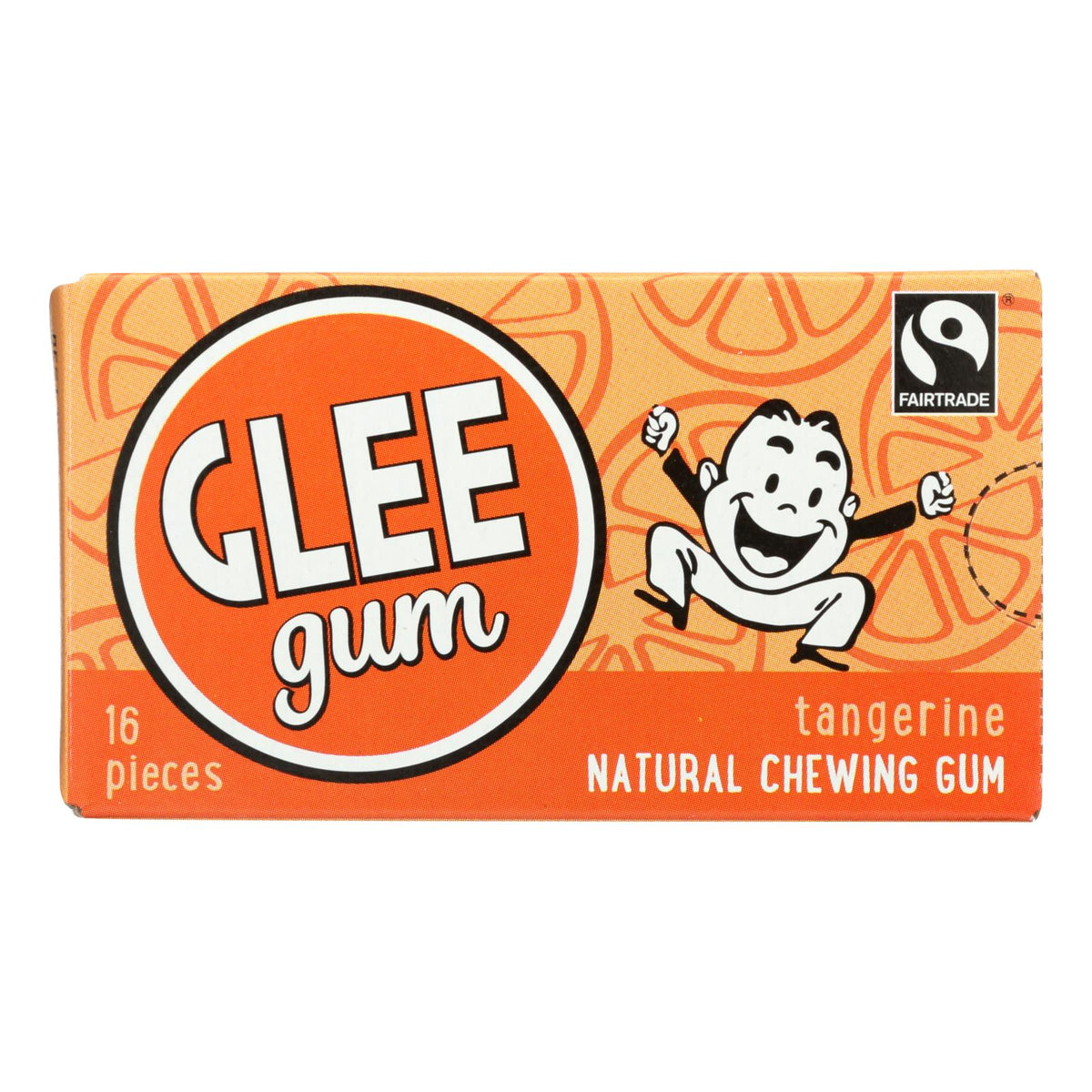 Glee Gum Chewing Gum - Tangerine (12 Packs of 16 Pieces) — Specialty ...