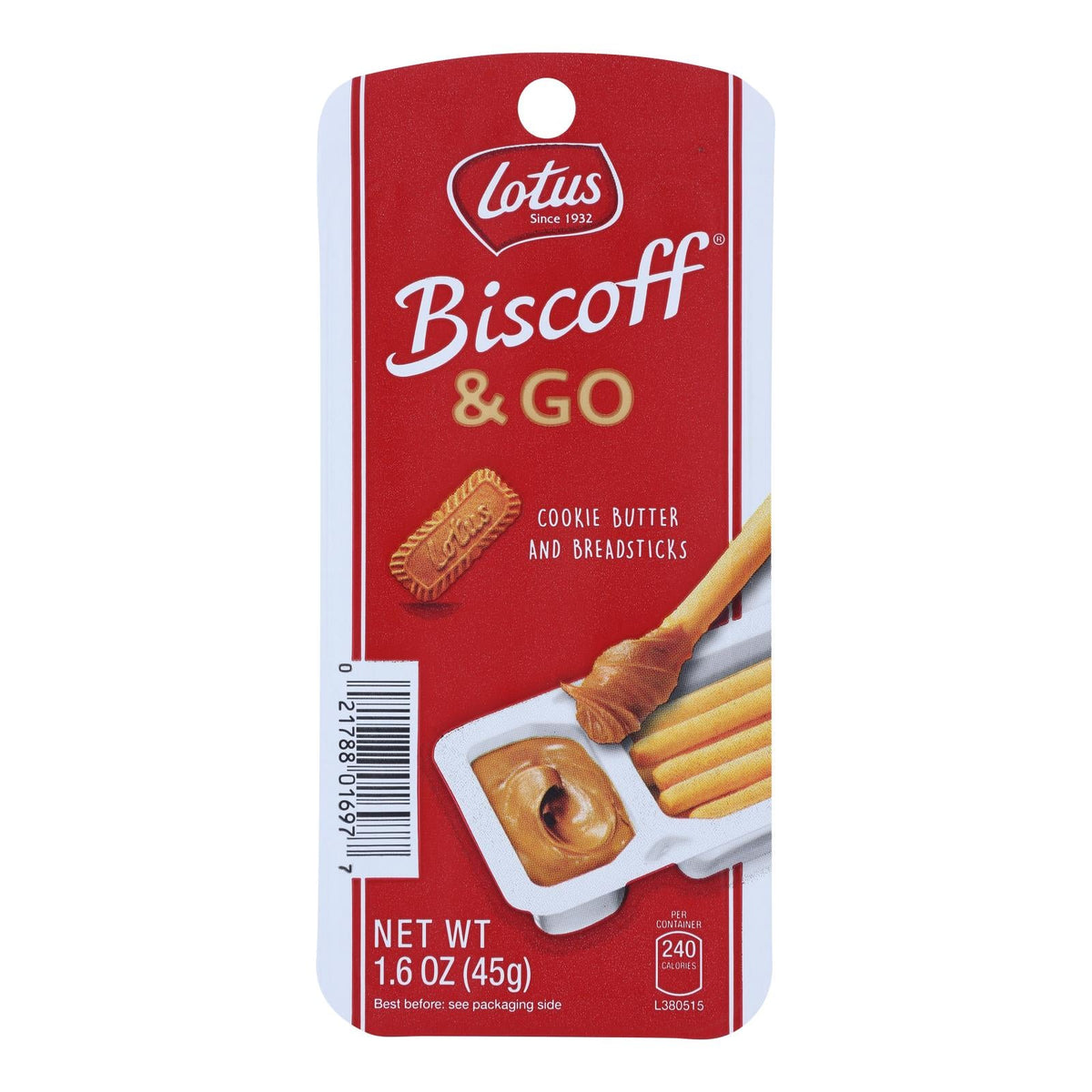 Biscoff Snack Pack Cookie Butter Breadsticks (Pack of 8 - 1.6 Oz ...