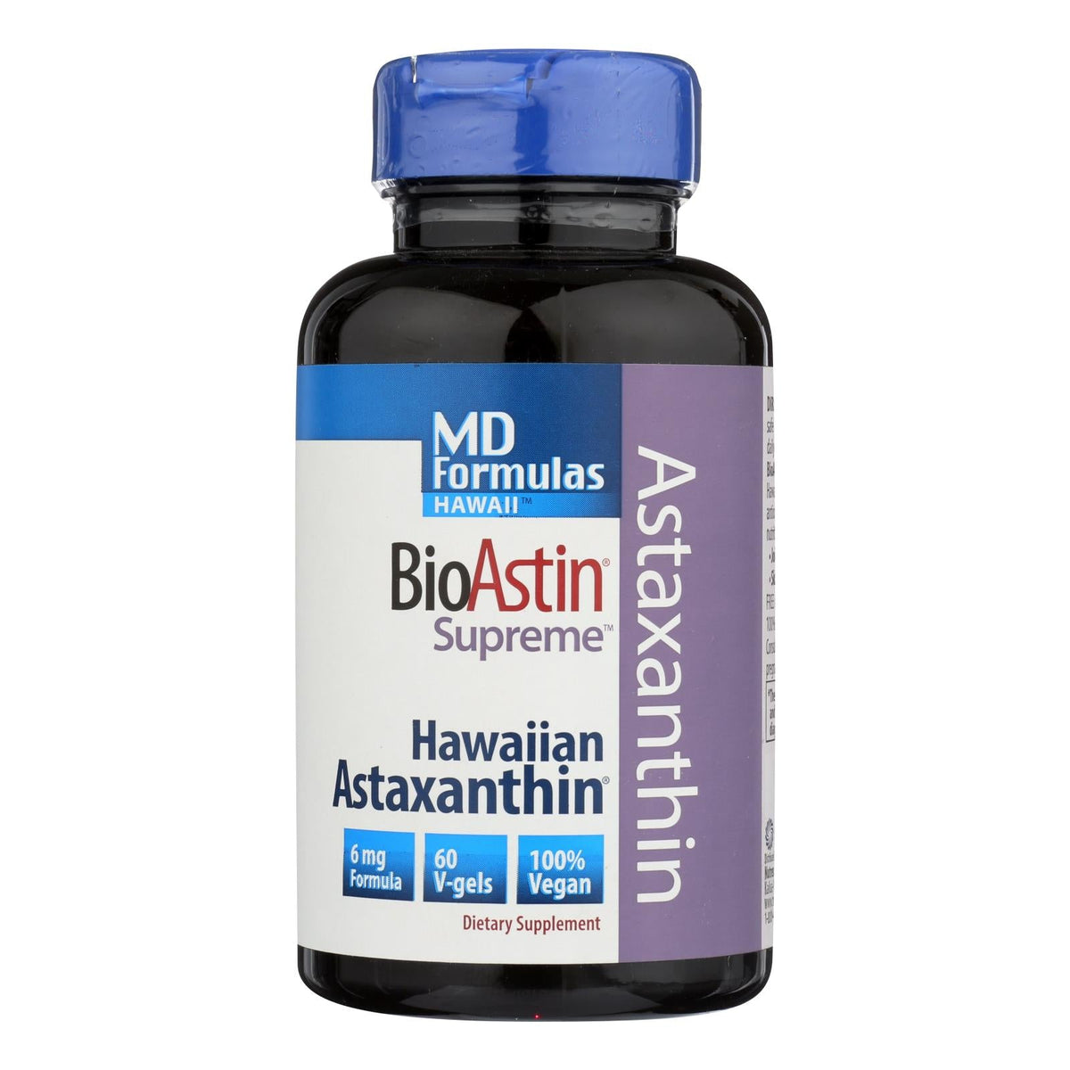Nutrex Hawaii Bioastin Supreme - 6 mg | 60 Vegetarian Capsules ...