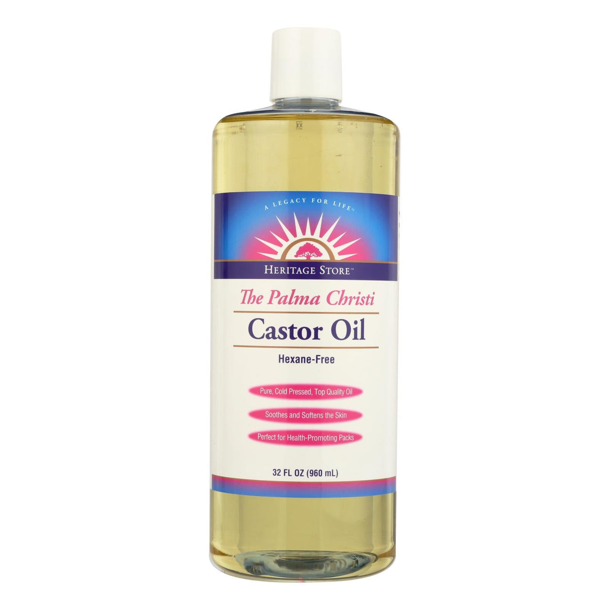 Heritage Products Castor Oil (32 oz) - Hexane-Free — Specialty Food Source