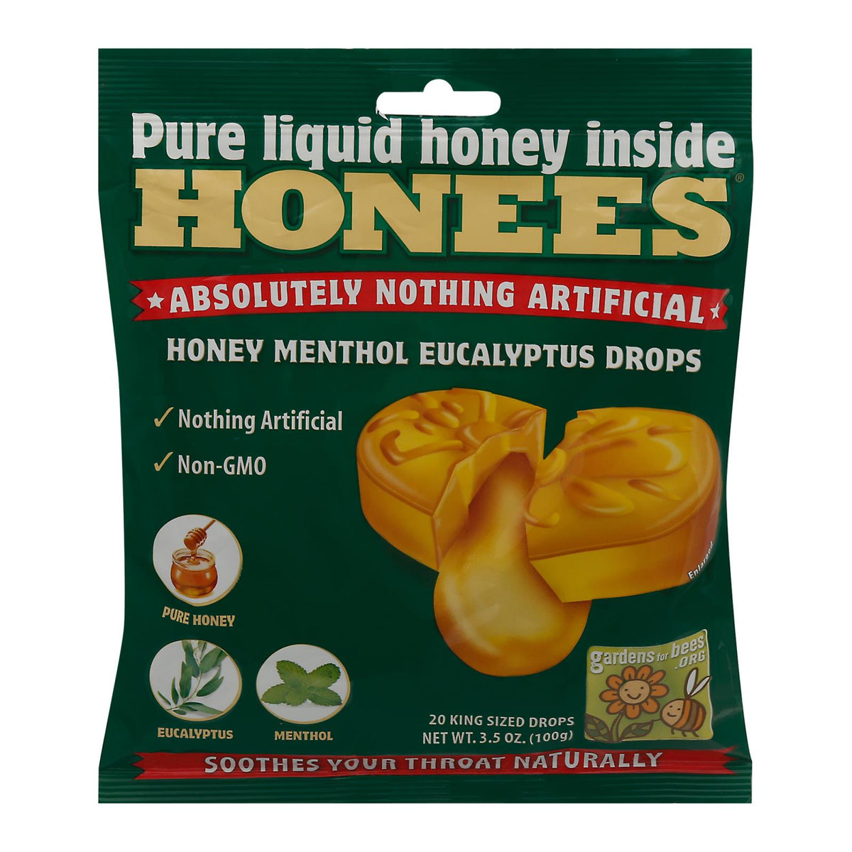 Honees Extra Large Menthol Cough Drops (Pack of 20) — Specialty Food Source